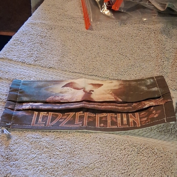 Art | Led Zeppelin Face Mask | Poshmark